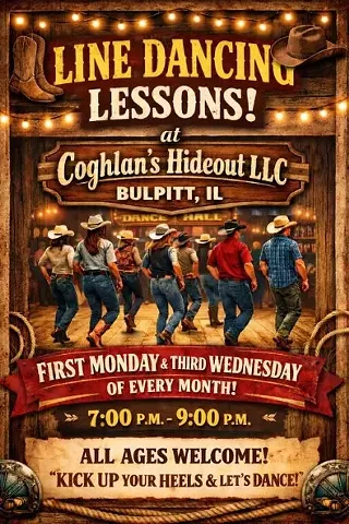 Line Dancing Lessons | Coghlan's Hideout LLC | Dance | Illinois Times